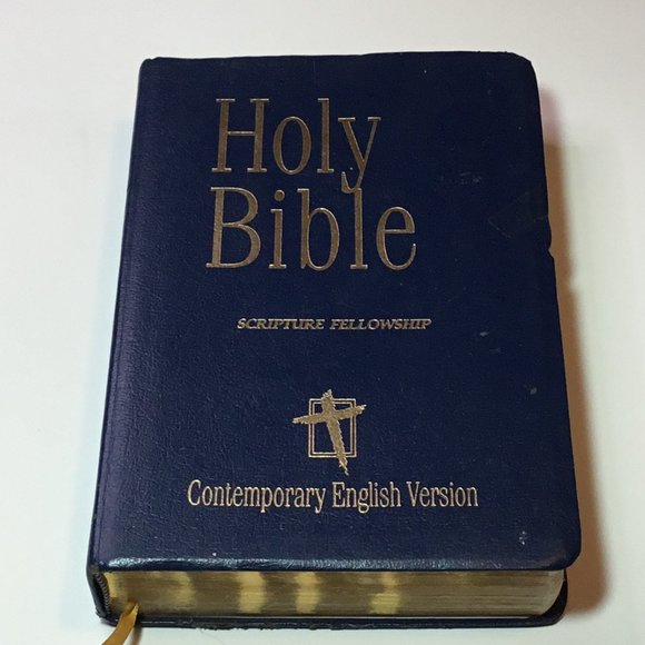 Bible | Other | Holy Bible Contemporary English Version Abs Blue ...